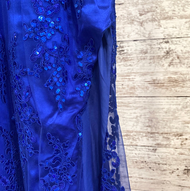 ROYAL BLUE SPARKLY MERMAID – Savvy Seconds Boutique