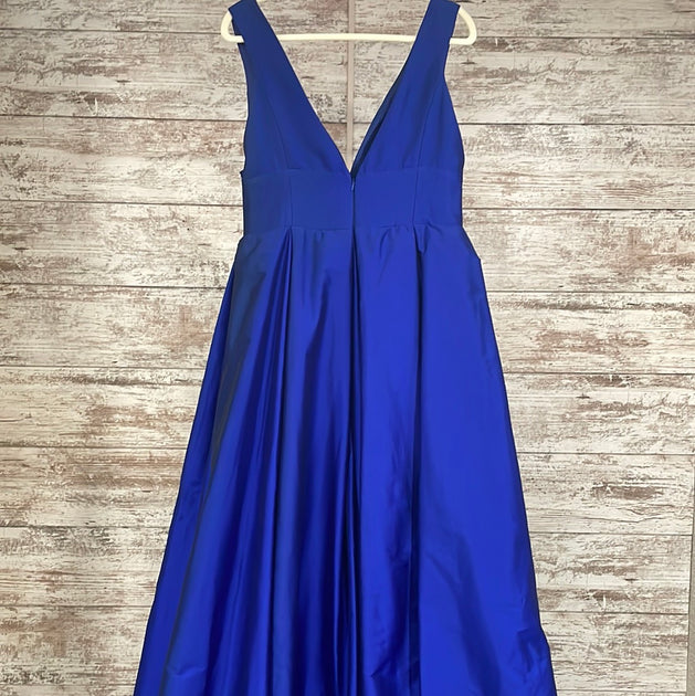 ROYAL BLUE PRINCESS GOWN-NEW – Savvy Seconds Boutique