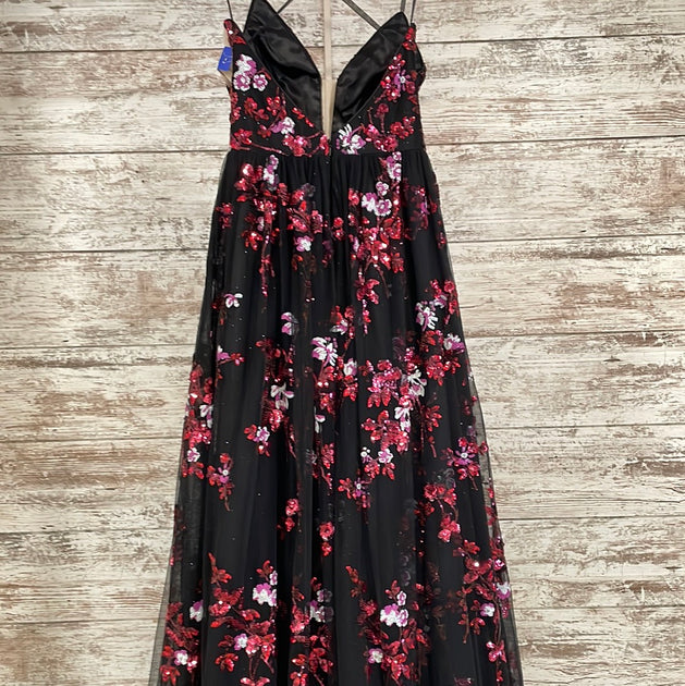 BLACK/PINK PRINCESS GOWN-NEW – Savvy Seconds Boutique
