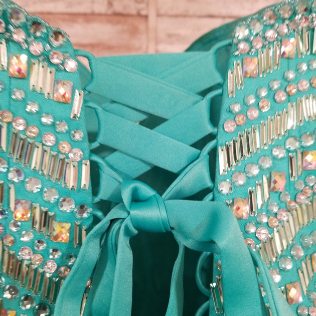 GREEN PRINCESS GOWN – Savvy Seconds Boutique