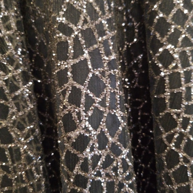 NAVY/GOLD SPARKLY A LINE – Savvy Seconds Boutique