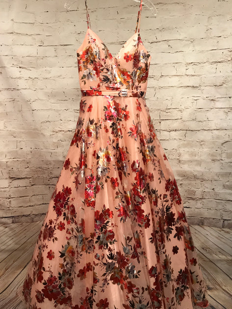 FLORAL PRINCESS GOWN – Savvy Seconds Boutique