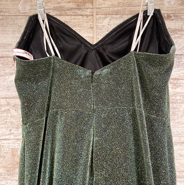 GREEN SPARKLY MERMAID GOWN – Savvy Seconds Boutique