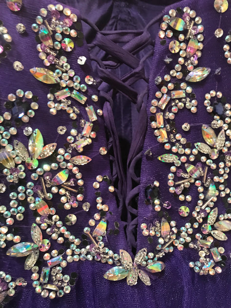 PURPLE PRINCESS GOWN – Savvy Seconds Boutique